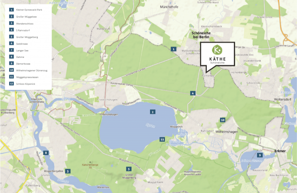 Real Estate Maps for your Flyers and Real Estate Exposés