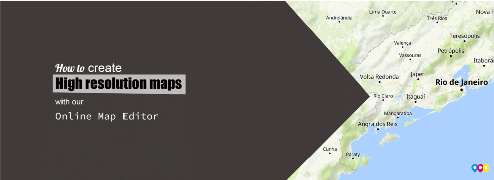 How the Printmaps map editor works