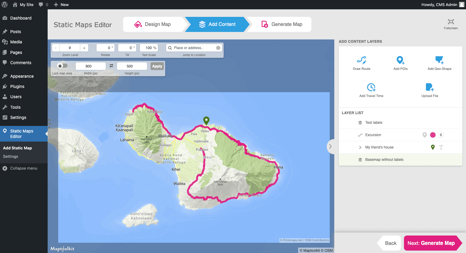 Static Maps Editor の5つの利点（無料の WordPress プラグイン）